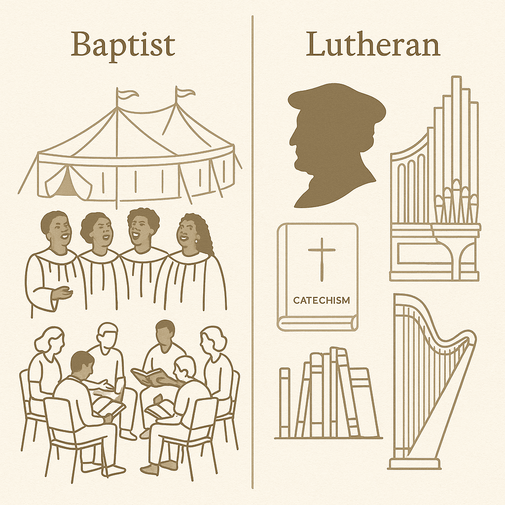 Baptist vs Lutheran – Beliefs, Differences, and Comparison Chart