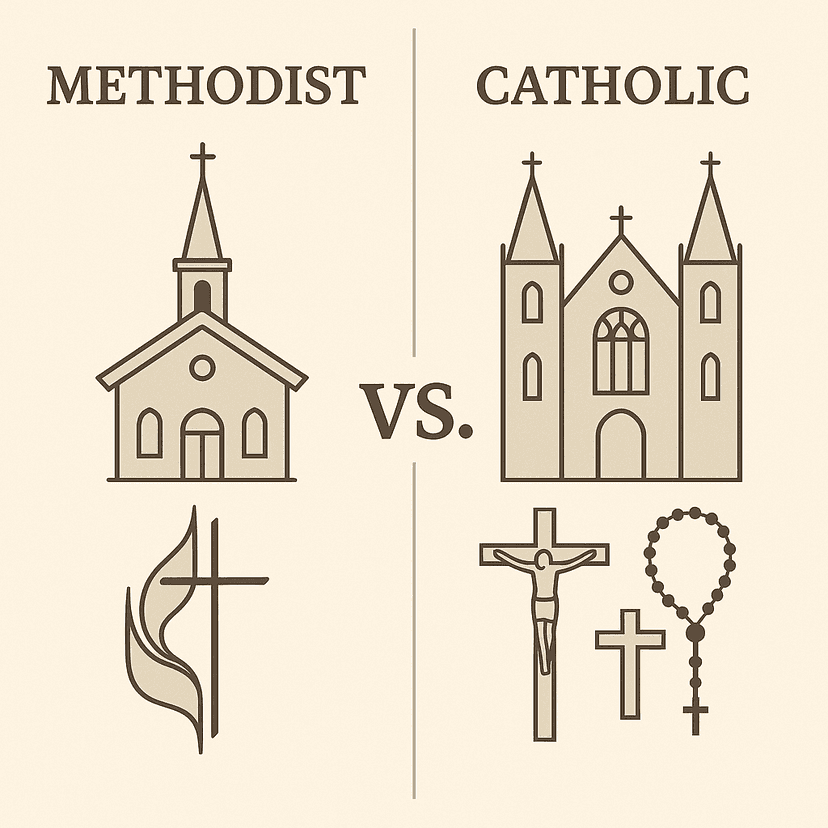 Methodist vs Catholic – Beliefs, Differences, and Comparison Chart