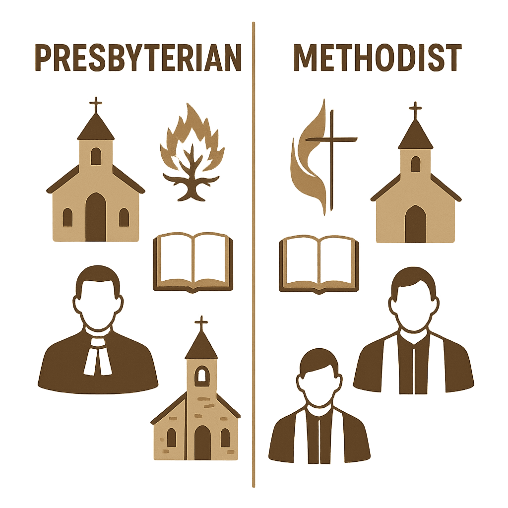 Presbyterian vs Methodist – Beliefs, Differences, and Comparison Chart