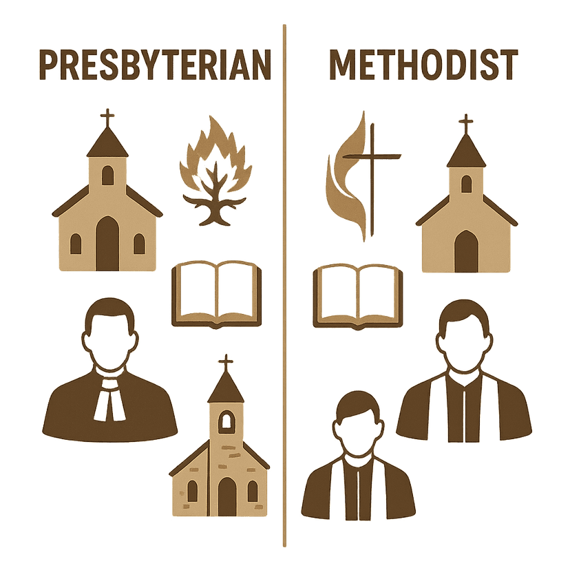 Presbyterian vs Methodist – Beliefs, Differences, and Comparison Chart