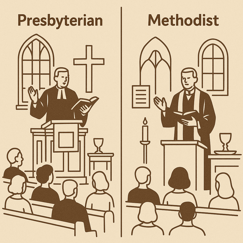 Presbyterian vs Methodist – Beliefs, Differences, and Comparison Chart
