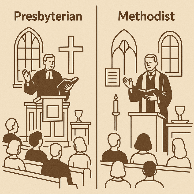 Presbyterian vs Methodist – Beliefs, Differences, and Comparison Chart