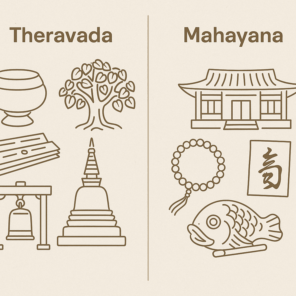 Theravada vs Mahayana – Differences, Beliefs, and Comparison Chart